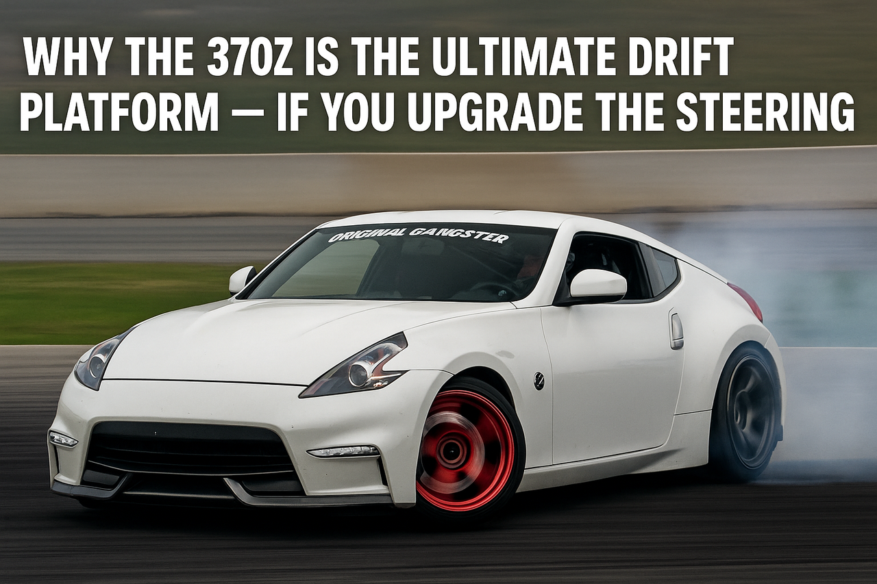 Why the 370Z Is the Ultimate Drift Platform — If You Upgrade the Steer ...