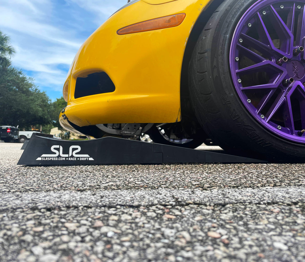 SLRspeed Race Ramps: Quick and Safe Adjustments for Lowered Cars at th