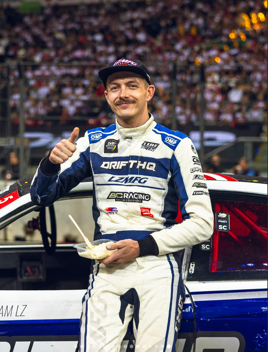 Adam LZ Makes History in Poland: 3rd Place at DriftMasters with His SL ...