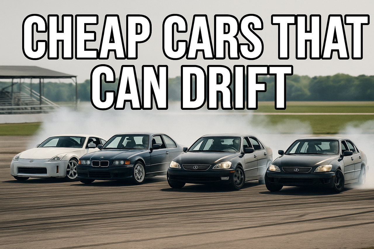 Top 7 Cheap Cars That Can Drift (Drifter’s Guide for Budget Builds ...