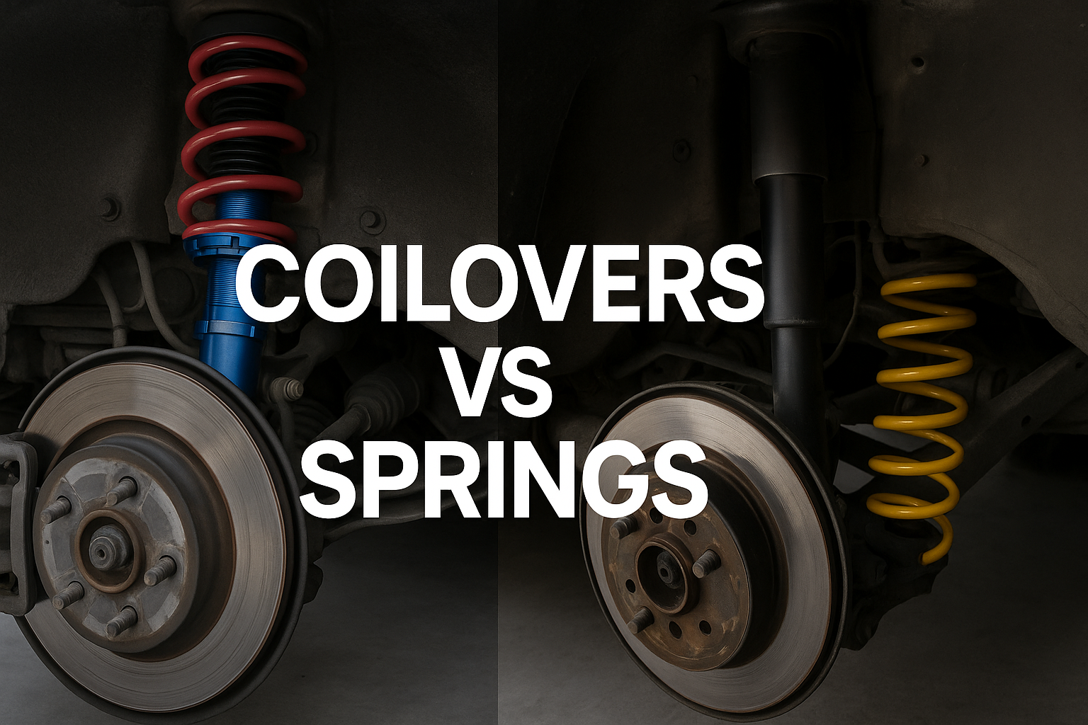 Coilovers vs Springs: Which Suspension Setup is Best for You? – SLRspeed