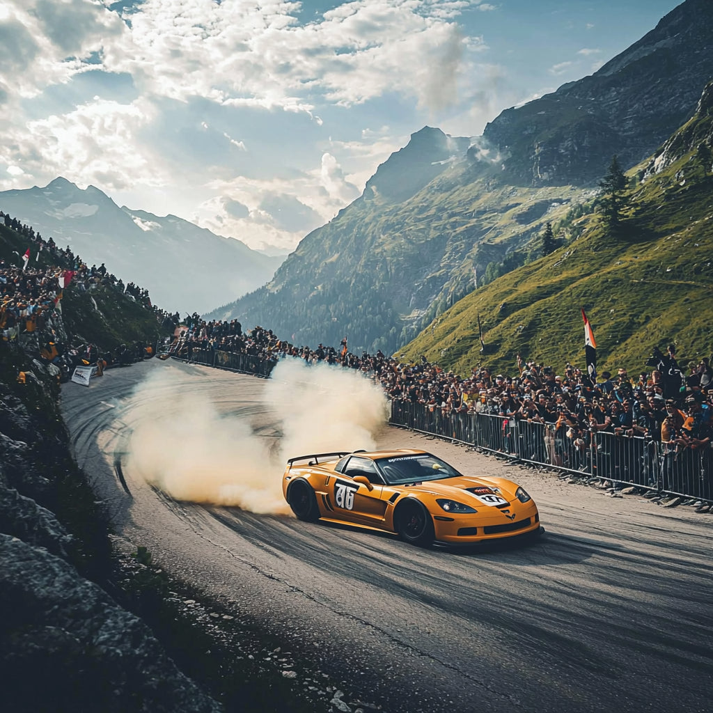 Drifting with a BMW, Corvette, RX7, Mercedes, and more. – SLRspeed