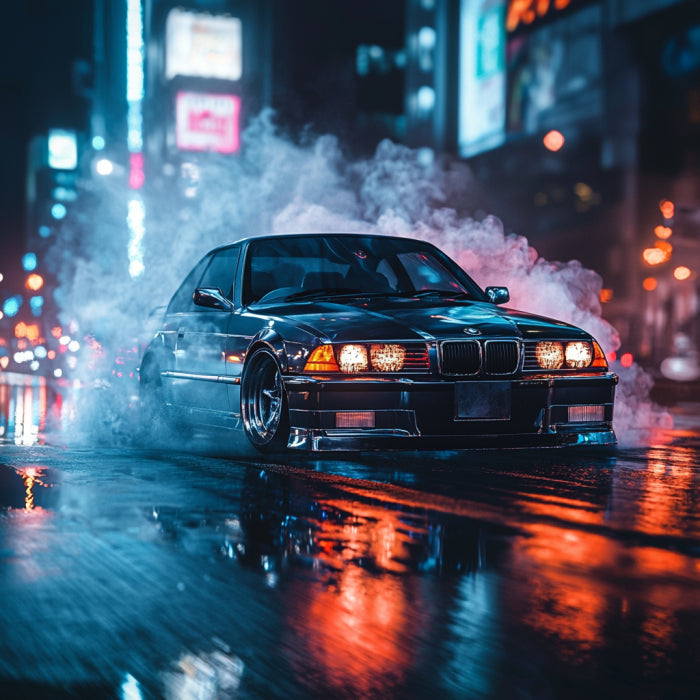 The Ultimate Drift Setup: SLR’s E36 Angle Kits, Drift-Spec Coilovers ...