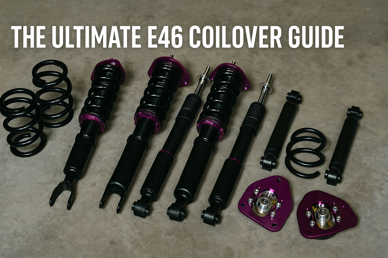 The Ultimate E46 Coilover Guide: Street, Track, Drift – SLRspeed