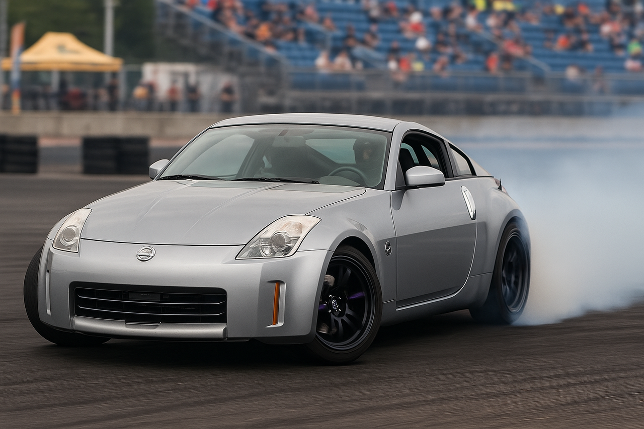 The Ultimate 350Z Angle Kit Guide for Drift Builds – SLRspeed